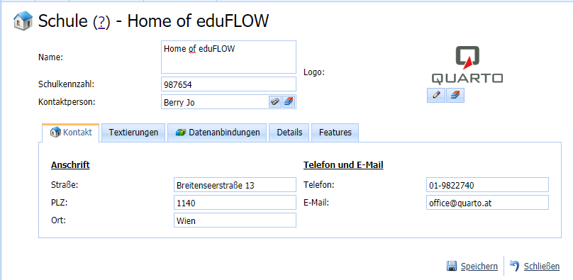 eduflow:administration:schule [eduFLOW-Wiki]
